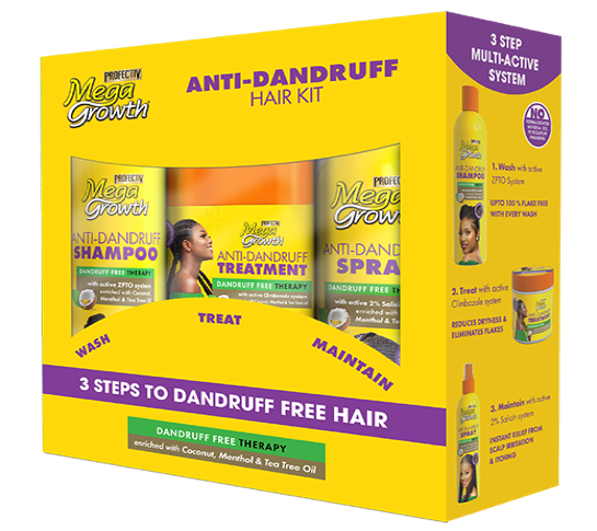 Mega Growth Anti – Dandruff hair kit - jidelegendtrading.ie